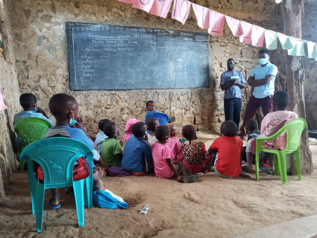 Access to quality education in urban informal settlements remains a far ...